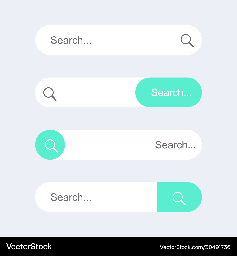 Online search box Royalty Free Vector Image - VectorStock