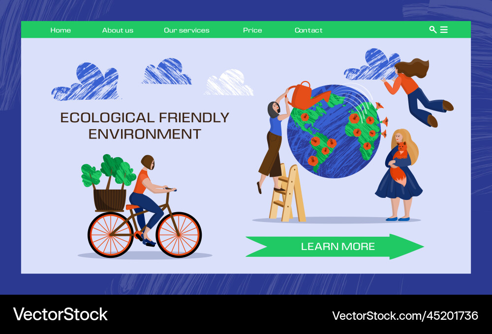 Welt Erde Tag Umwelt Landung Planet Vector Bild