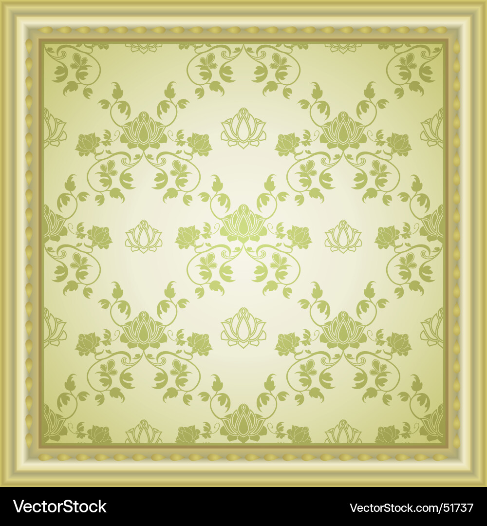 Border green Royalty Free Vector Image - VectorStock