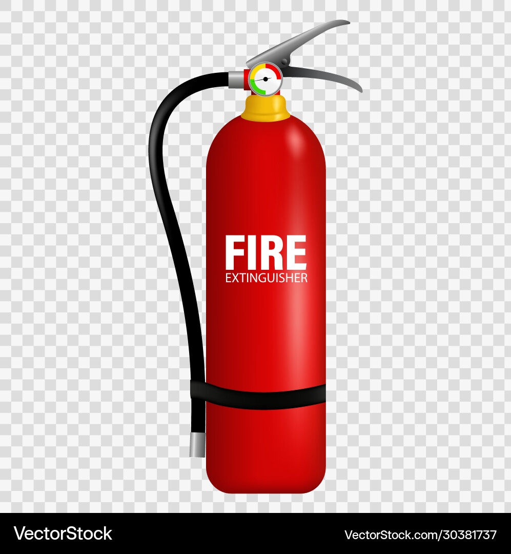 Fire extinguisher Royalty Free Vector Image - VectorStock