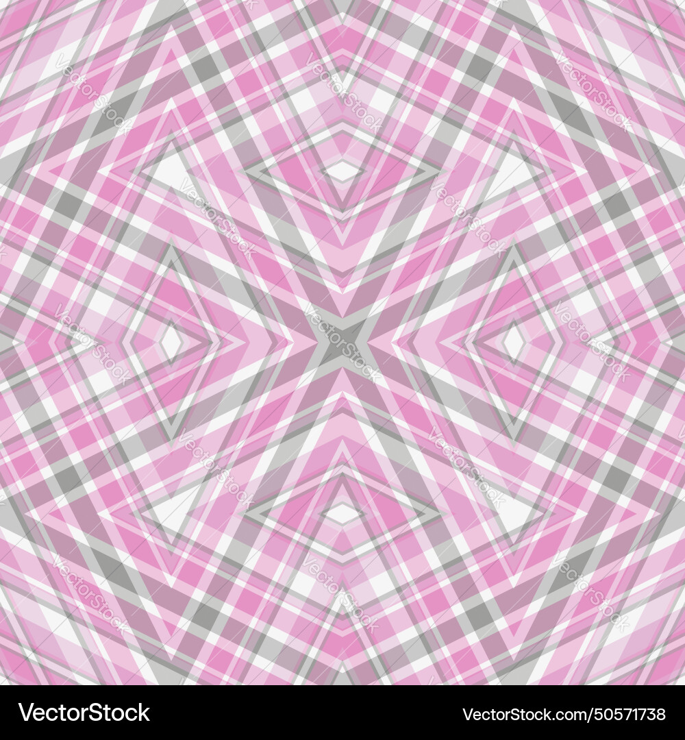 White-grey-rose seamless abstract geometric Vector Image