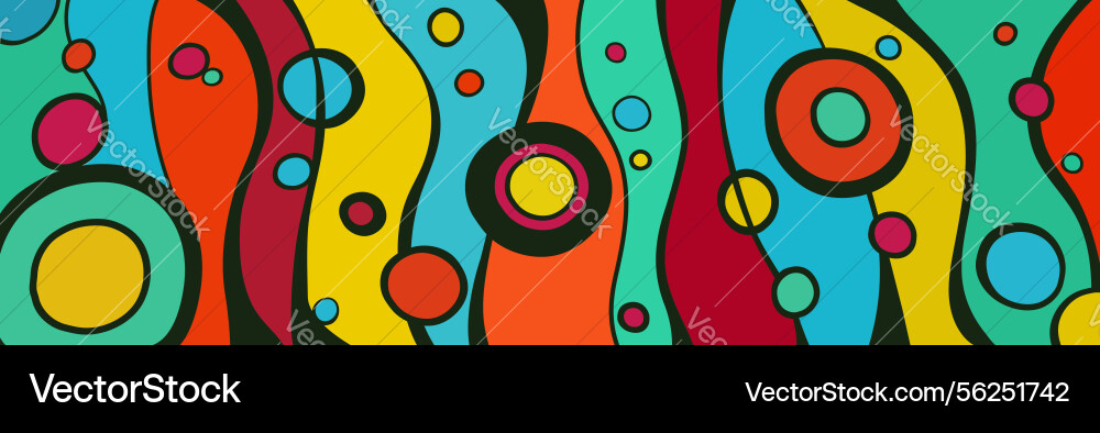 Surreal art in joan miro style Royalty Free Vector Image