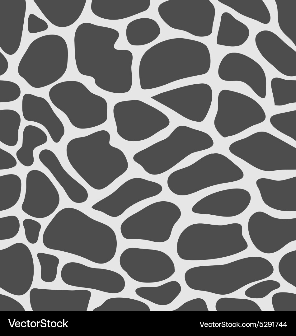 Giraffe Skin Pattern Royalty Free Vector Image