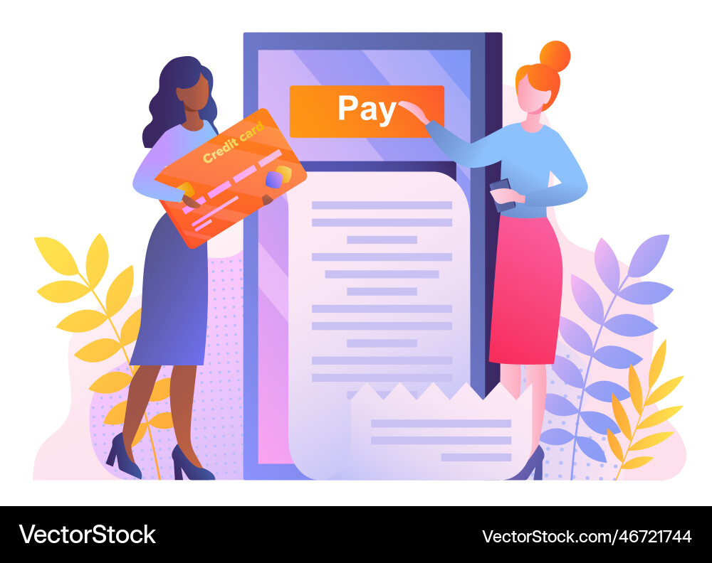 Online Banking Transaction Royalty Free Vector Image