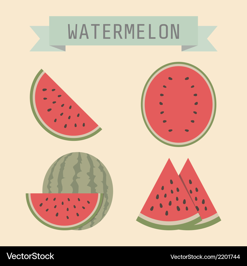 Watermelon Cartoon Vector Images (over 23,000)