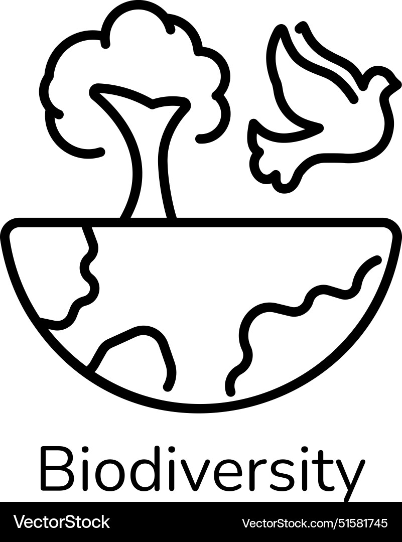 Biodiversity Royalty Free Vector Image - VectorStock