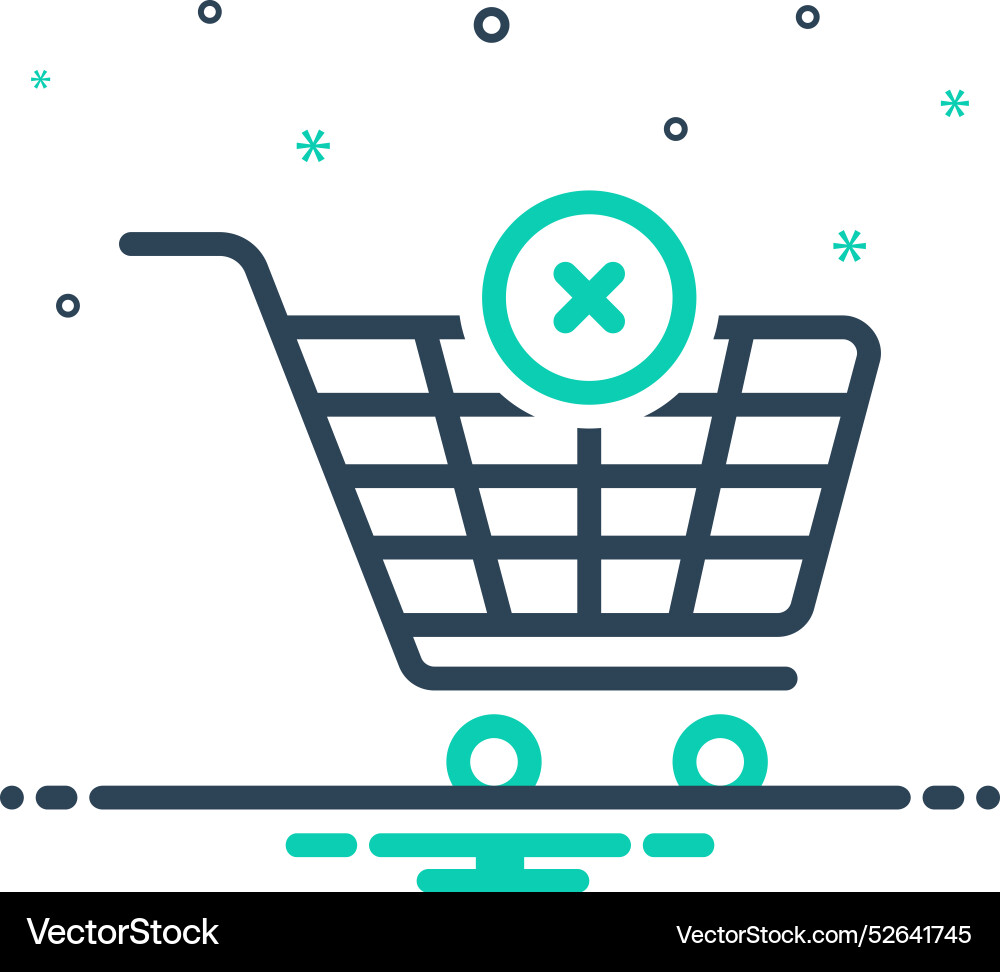 Empty cart Royalty Free Vector Image - VectorStock