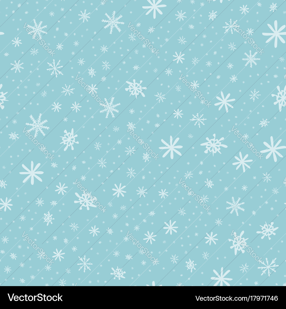 Snowflake pattern Royalty Free Vector Image - VectorStock