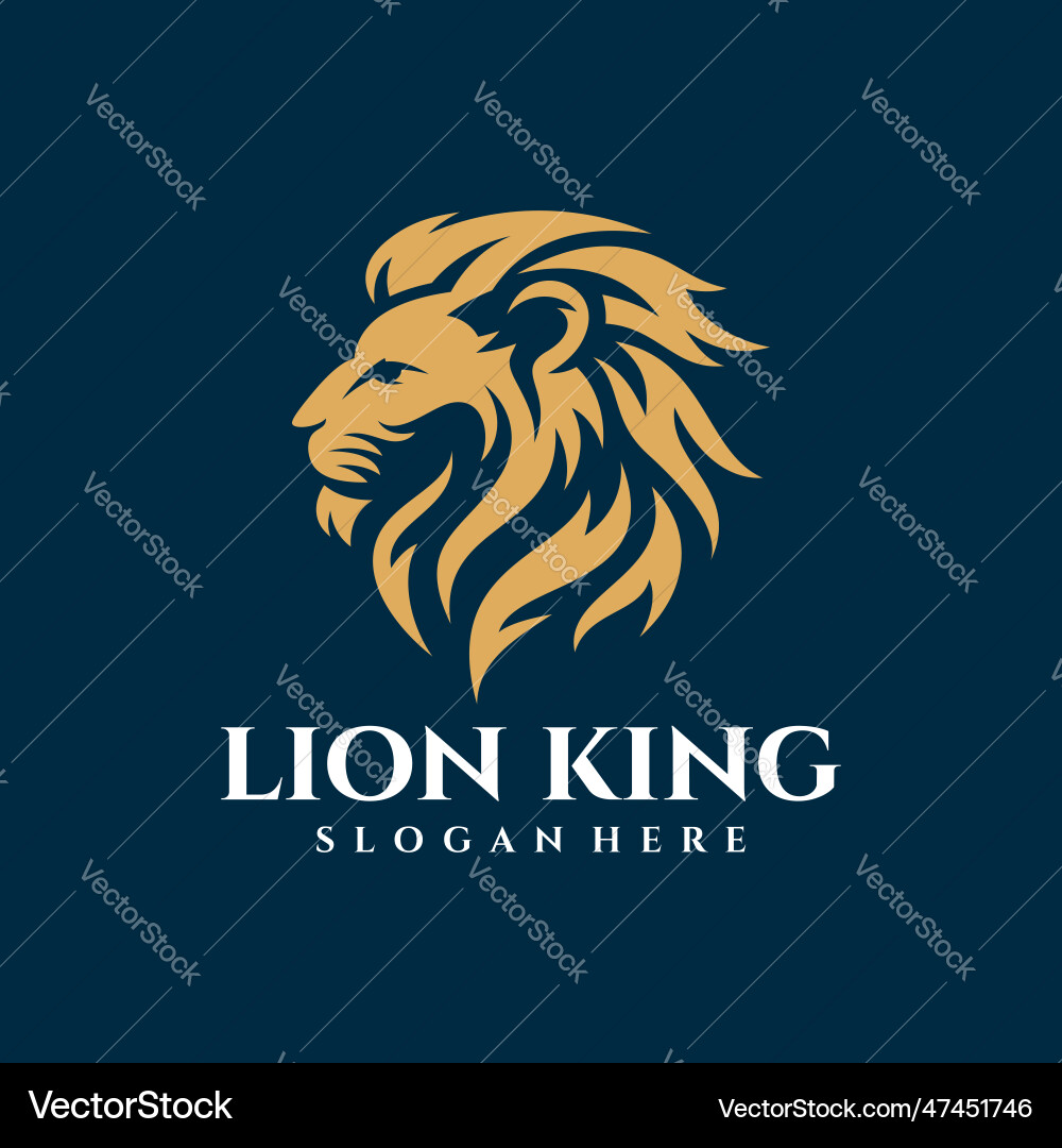 Lion Gold Logo Vector Images (over 4,100)
