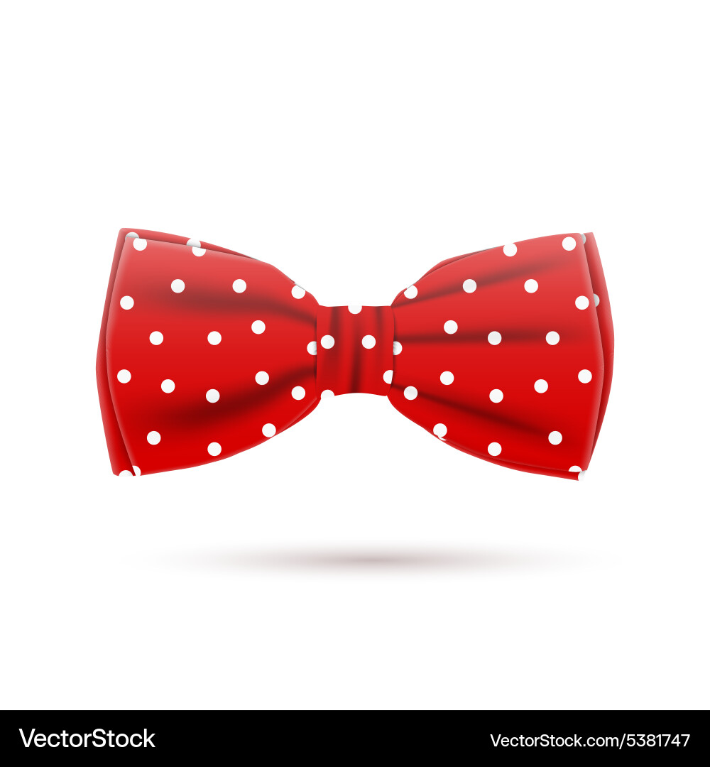 Bow tie Royalty Free Vector Image - VectorStock