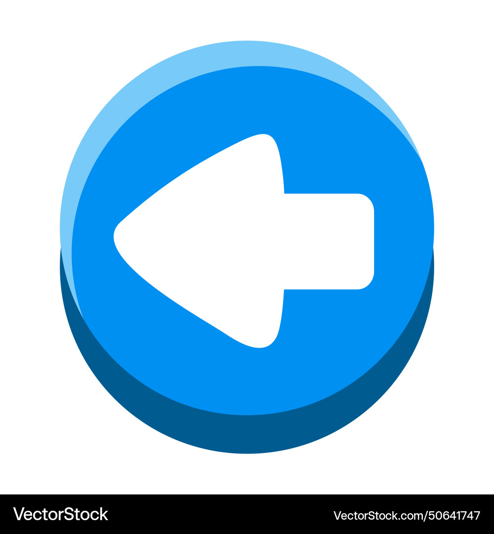 Back Button Vector