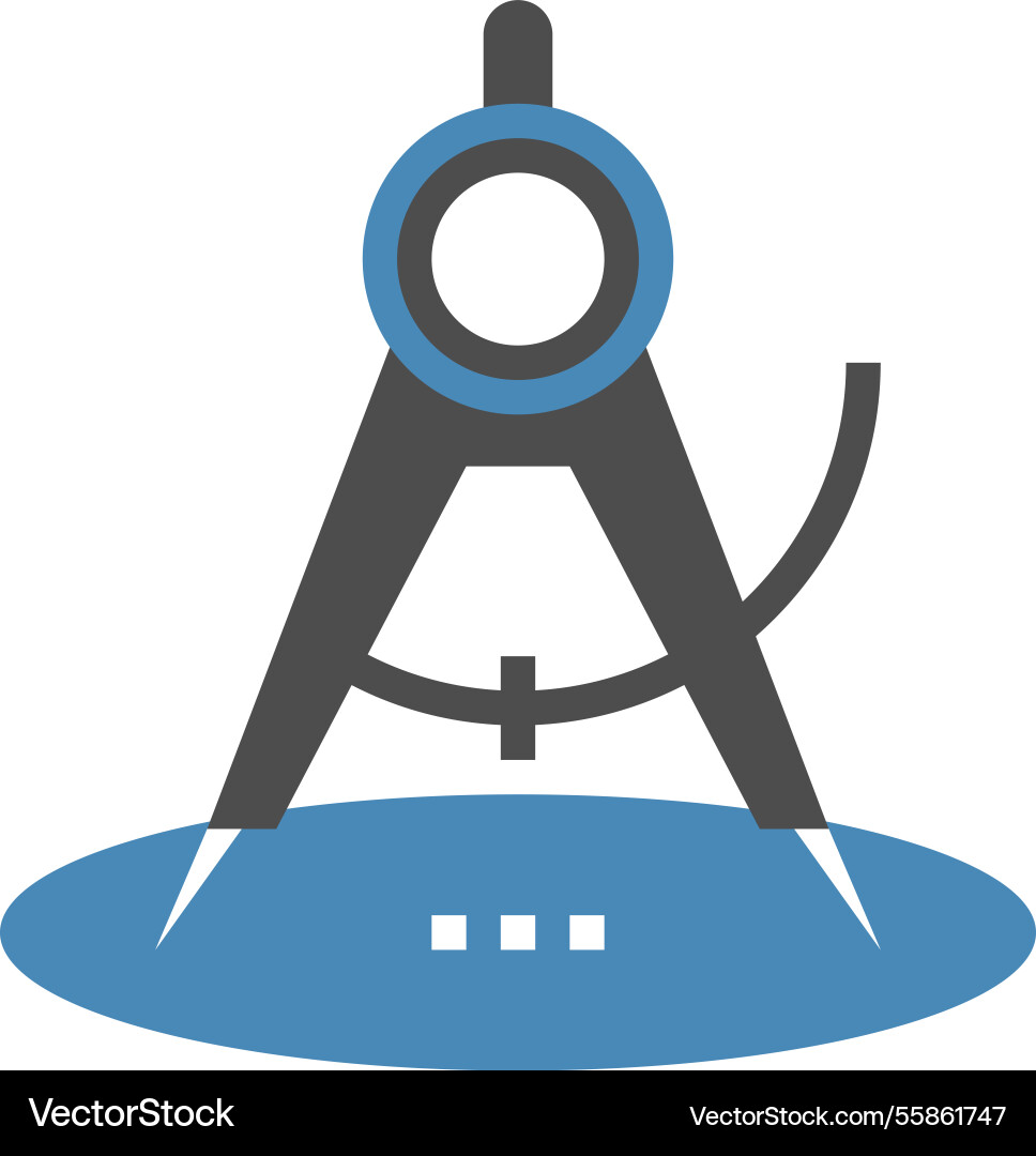 Precision flat web icon concept Royalty Free Vector Image