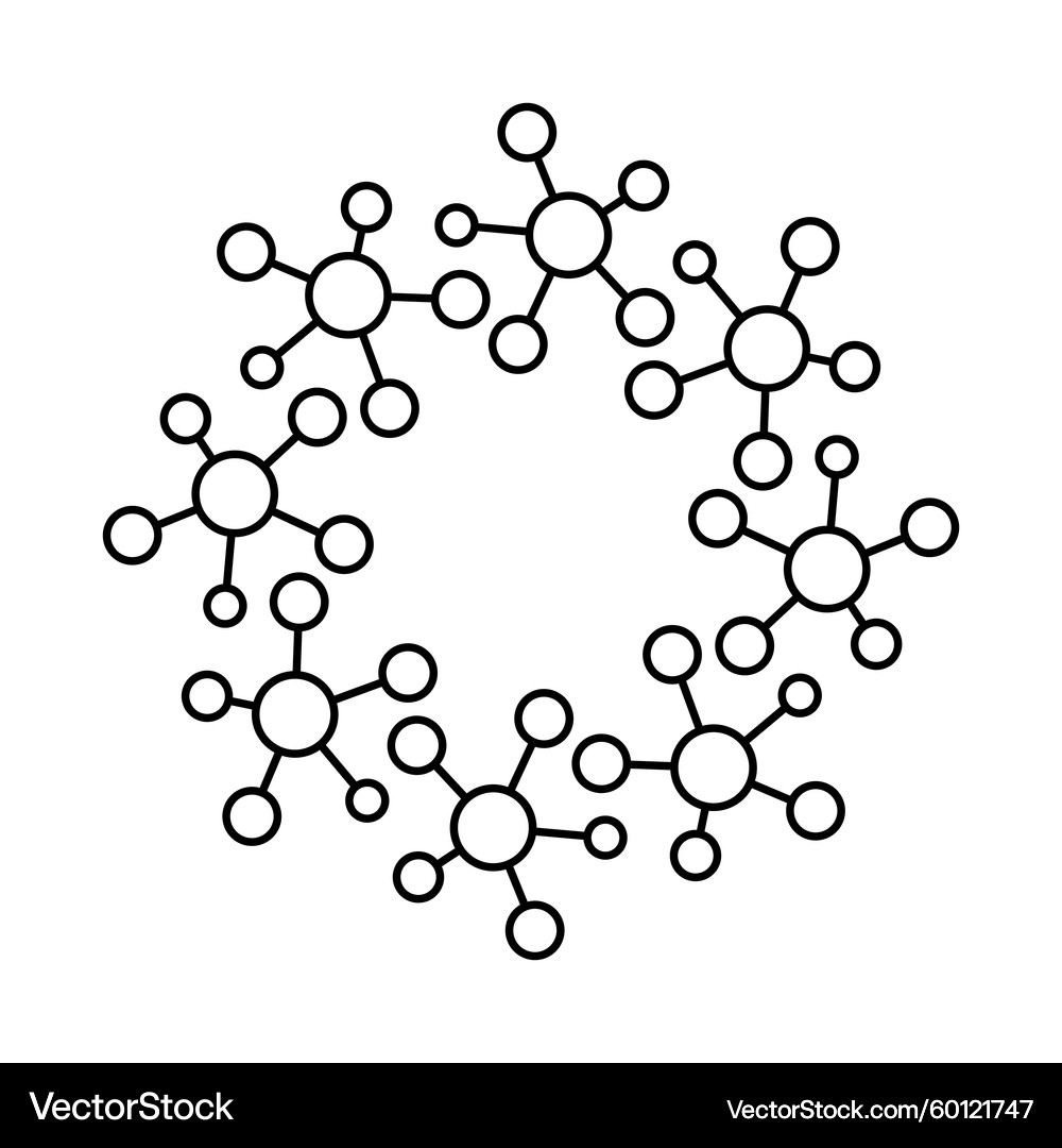 Round Circle Frame Decoration – Royalty-Free Vector | VectorStock