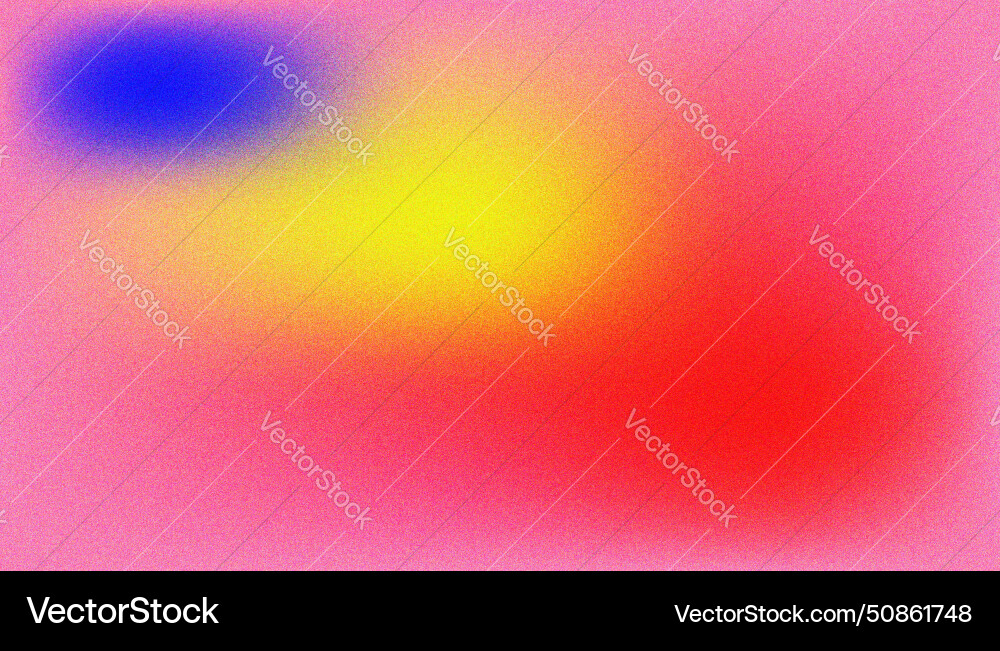 Abstract grainy background in various colors Vector Image
