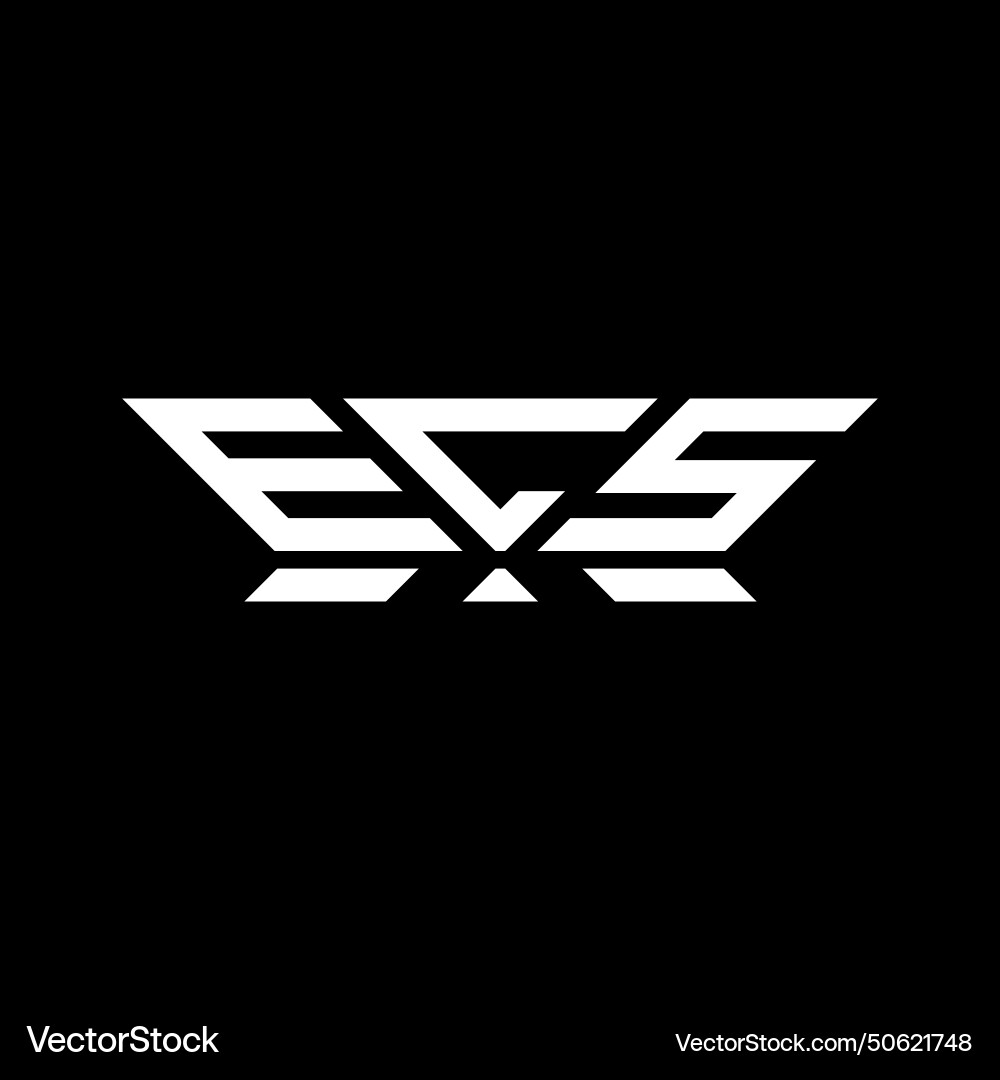 Els letter logo design simple and modern Vector Image