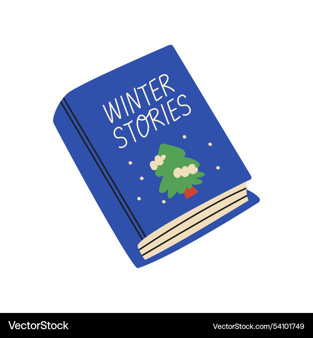 Christmas book Royalty Free Vector Image - VectorStock
