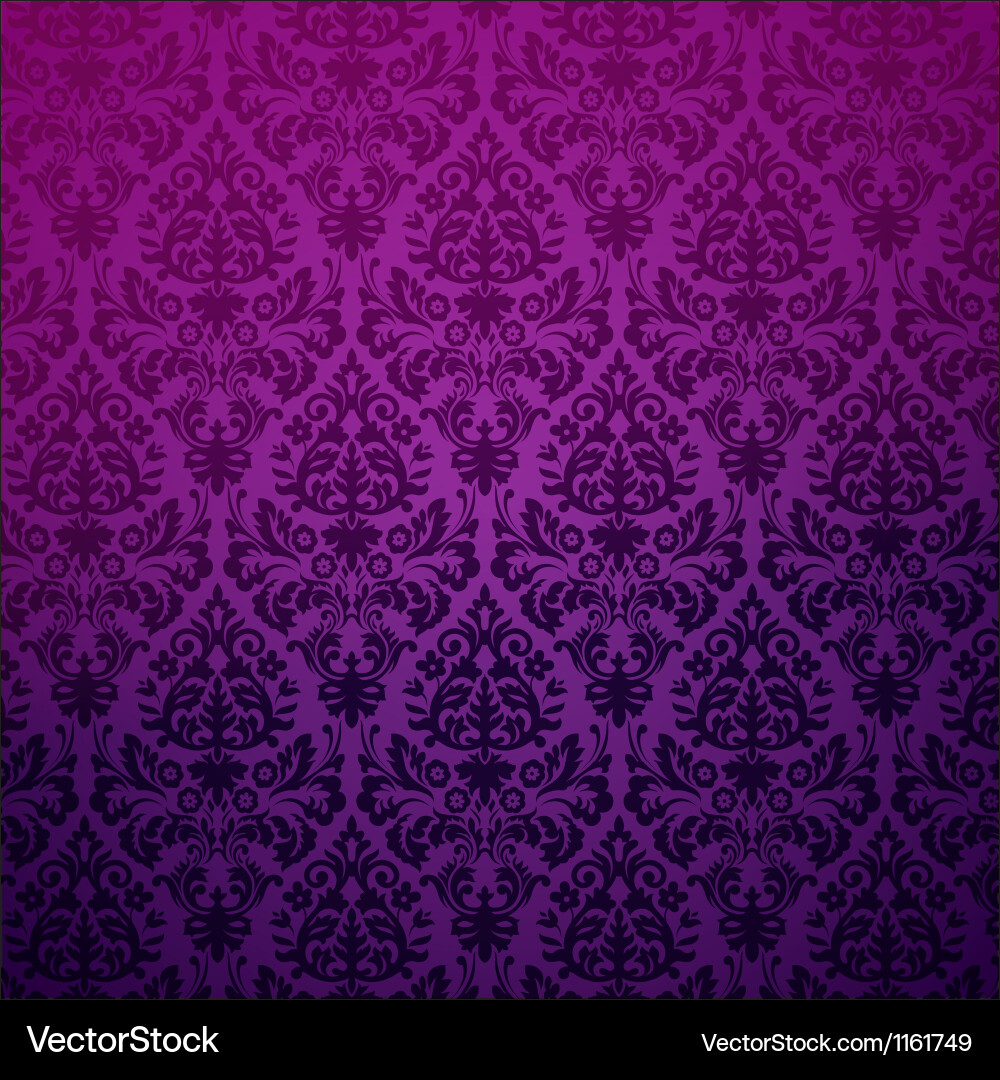 Purple Damask Vector Images (over 6,200)