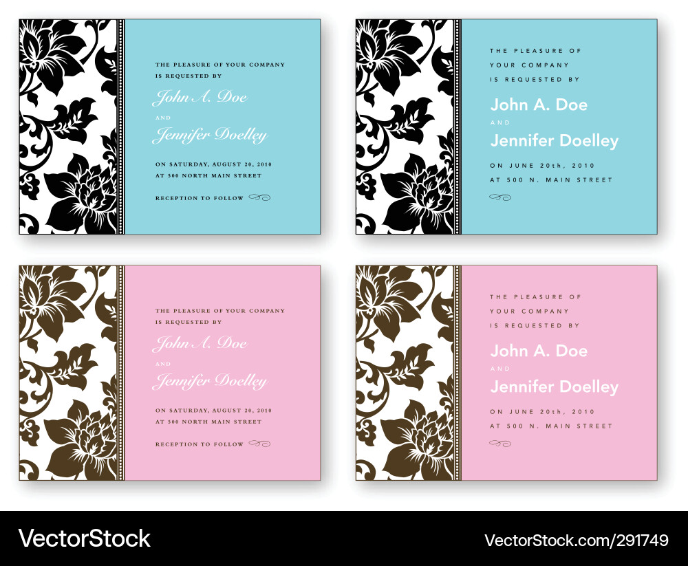 Floral panel borders Royalty Free Vector Image