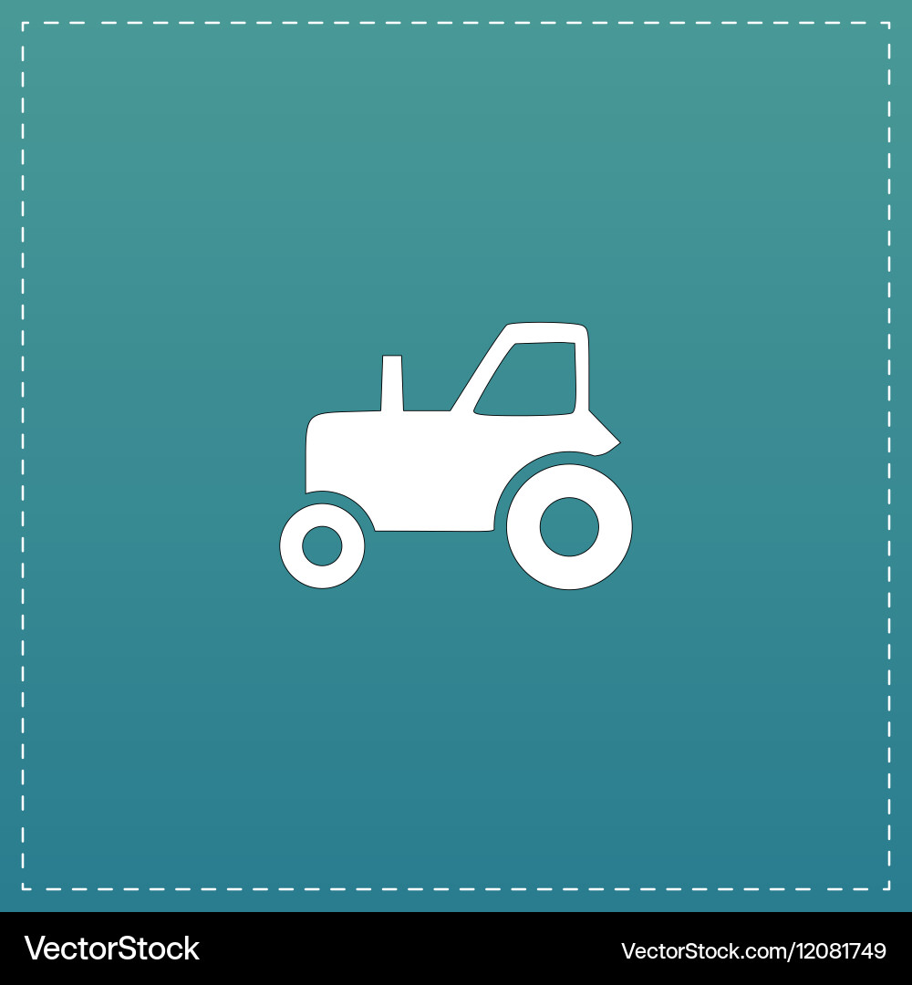 Tractor icon Royalty Free Vector Image - VectorStock