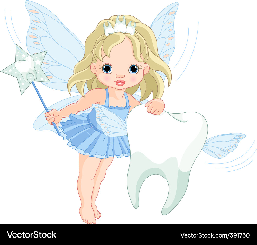 Cute Tooth Fairy Royalty Free Vector Image - VectorStock