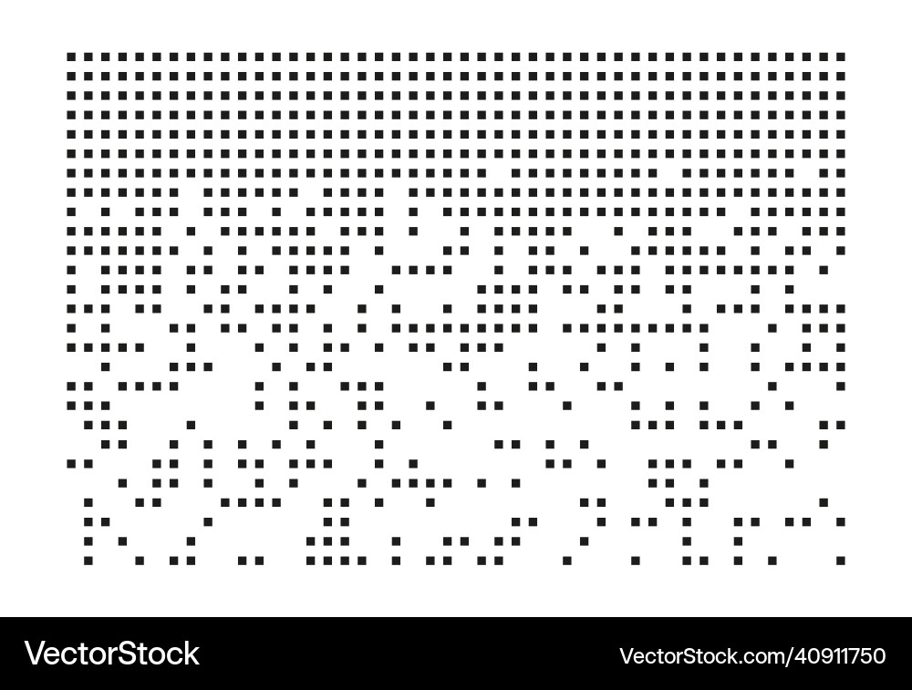 Pixel disintegration decay effect various Vector Image