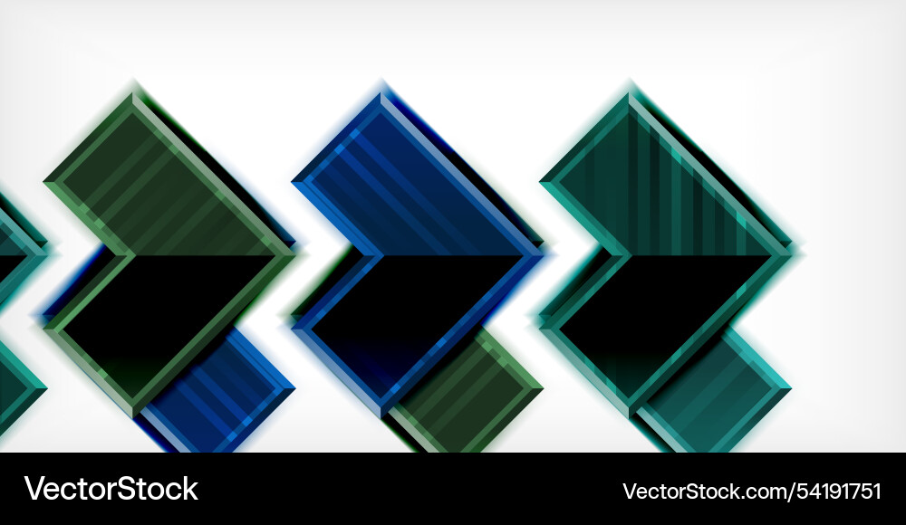 Arrow geometric abstract background – Royalty-Free Vector | VectorStock