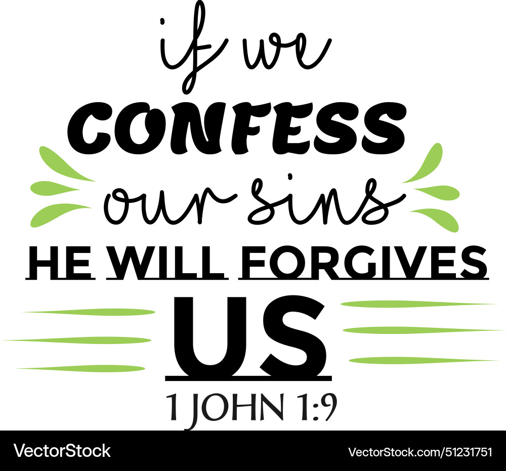 Bible verse about salvation Royalty Free Vector Image