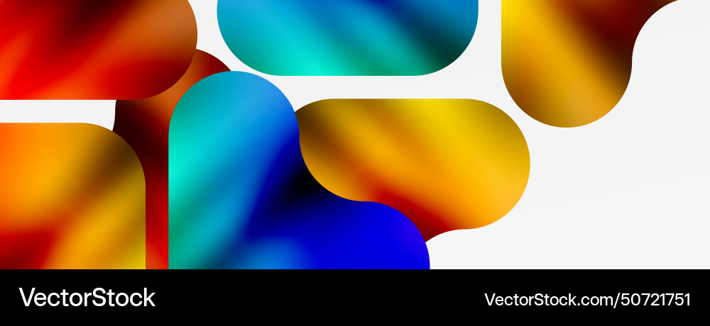 Metal colorful plates background Royalty Free Vector Image