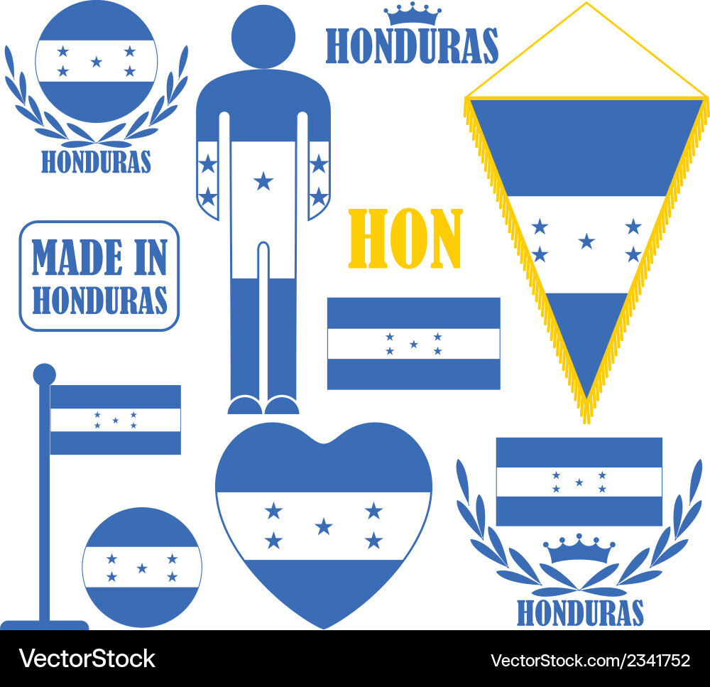 Honduras Royalty Free Vector Image - VectorStock