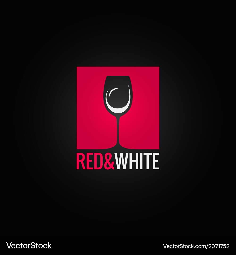 Wine menu glass design background Royalty Free Vector Image