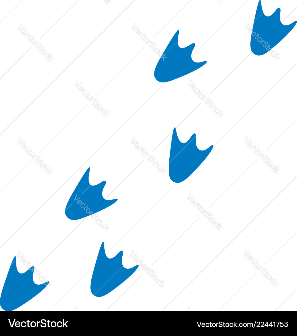 Duck Footprint Vector Images (over 1,200)