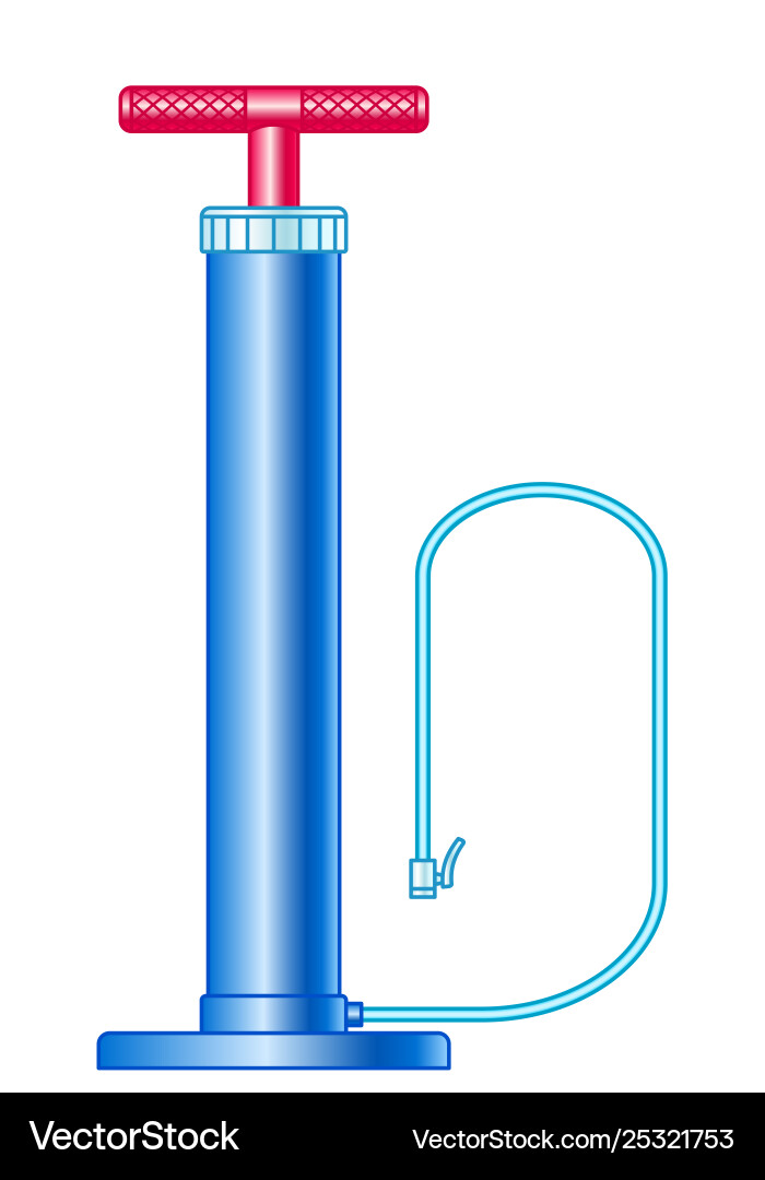 Hand pump Royalty Free Vector Image - VectorStock