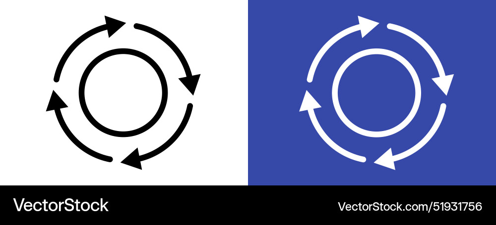 Development cycle icon depicting evolution life Vector Image