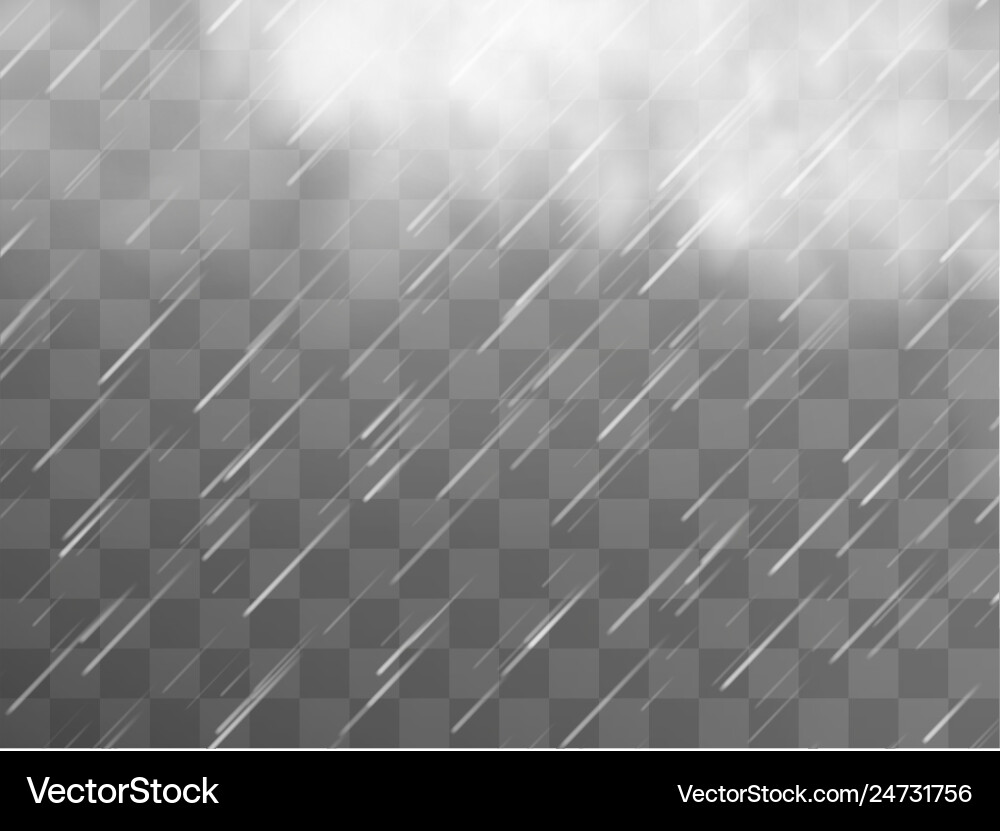 Rain storm and white Royalty Free Vector Image