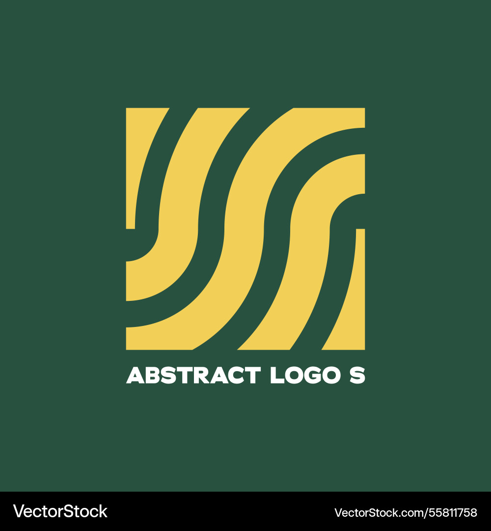 Abstract s logo Royalty Free Vector Image - VectorStock