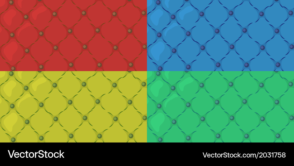 Four patterns Royalty Free Vector Image - VectorStock