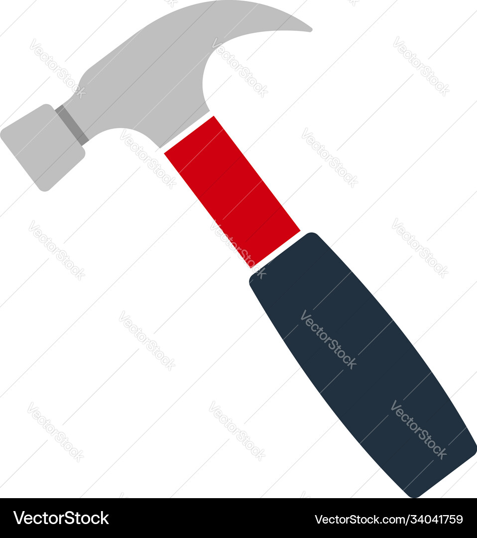 Hammer icon Royalty Free Vector Image - VectorStock