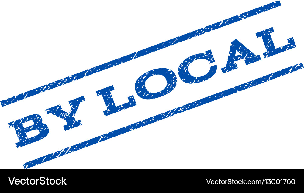 Local watermark stamp Royalty Free Vector Image