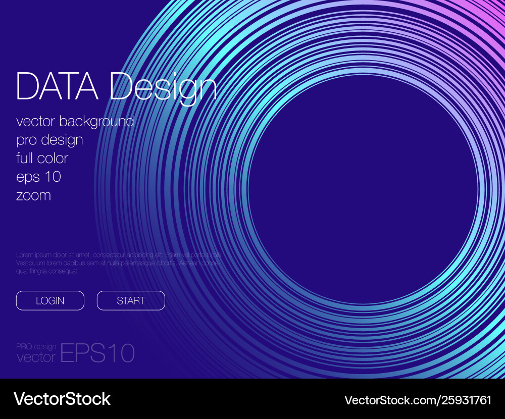 Abstract blend background template for web site Vector Image
