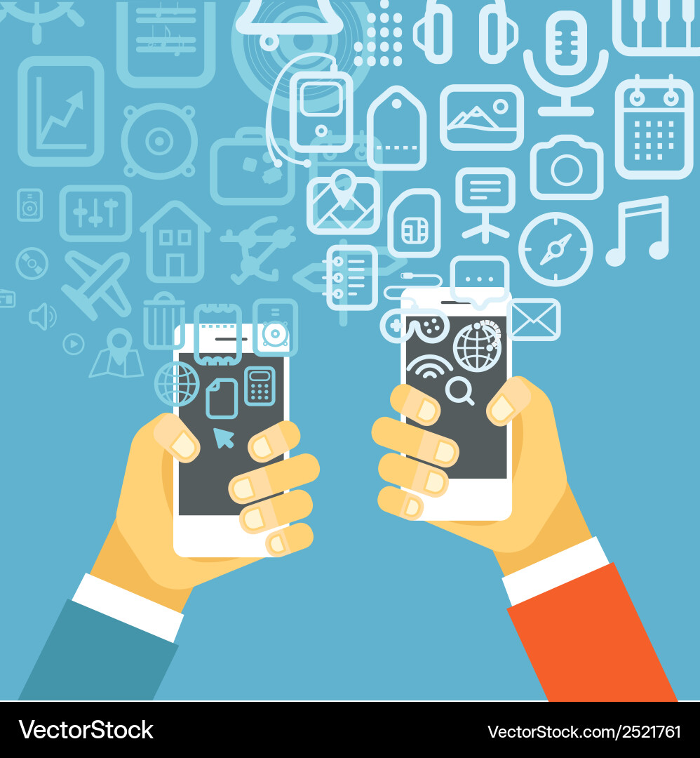 Cellphone Royalty Free Vector Image - VectorStock
