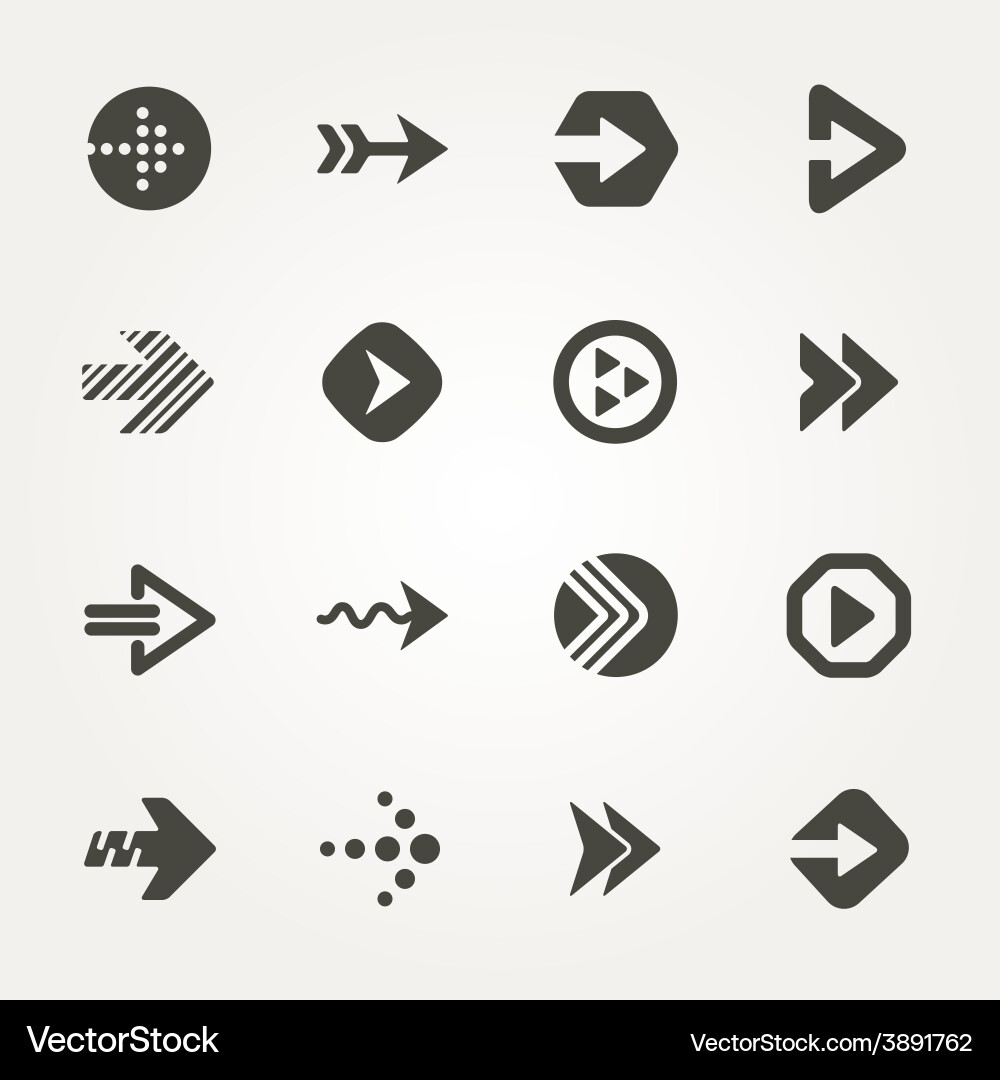 Arrow sign Royalty Free Vector Image - VectorStock