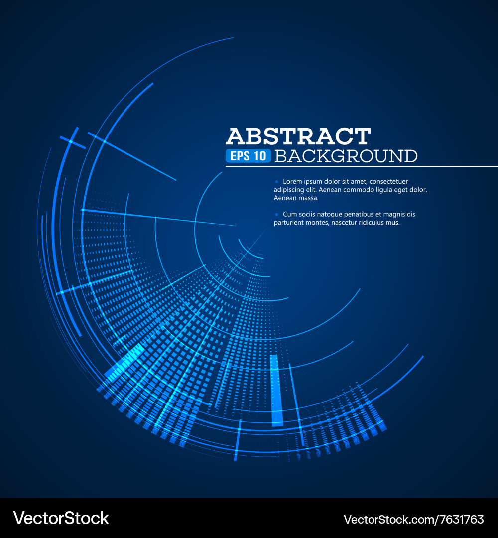 Futuristic graphic user interface Royalty Free Vector Image