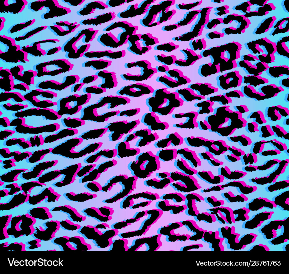 Leopard Skin Pattern Royalty Free Vector Image