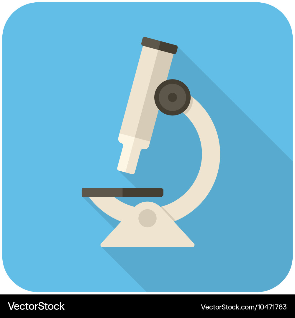 Microscope icon Royalty Free Vector Image - VectorStock