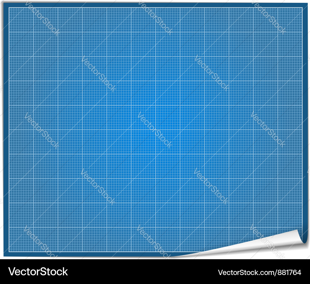 Blueprint paper Royalty Free Vector Image - VectorStock