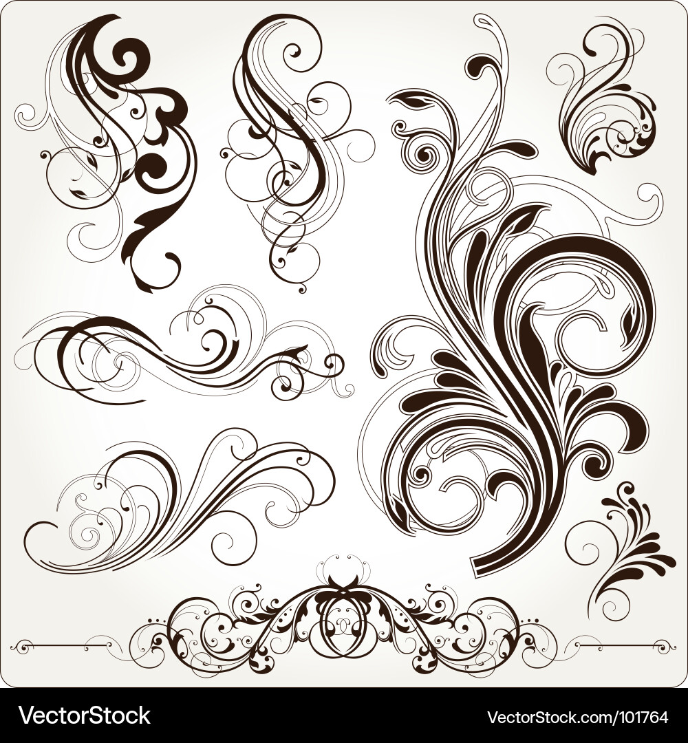 Flower Filigree Vector Images (over 31,000)