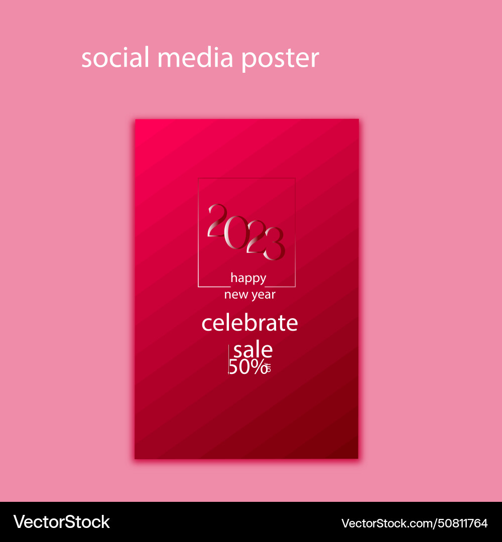 Sales poster template Royalty Free Vector Image