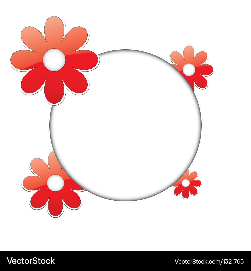 Round frame Royalty Free Vector Image - VectorStock