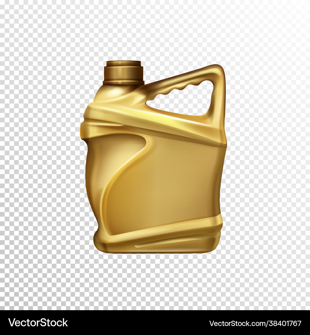 Car lubricant bottle 3d realistic template Vector Image
