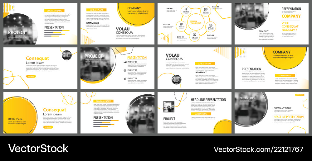 Presentation and slide layout background design Vector Image